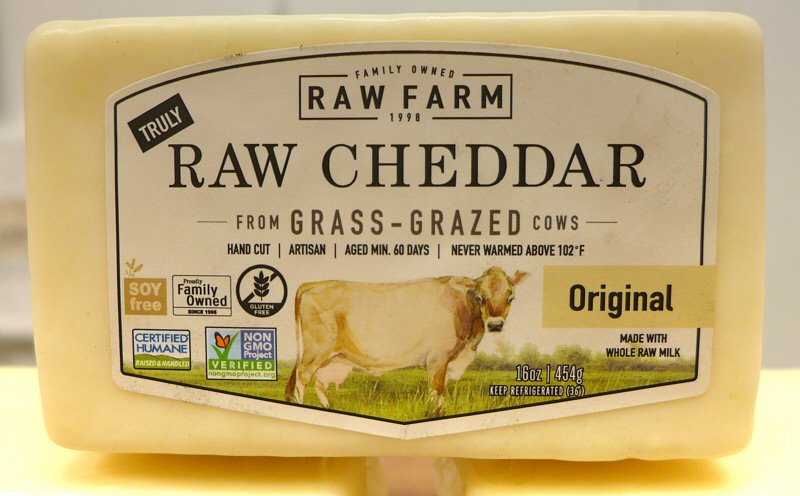 Raw Farm Cheddar Cheese – 1 lb. | Random Acts of Breadness